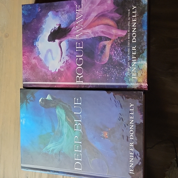 Scholastic | Other | Deep Blue And Rouge Wave Book Duo | Poshmark